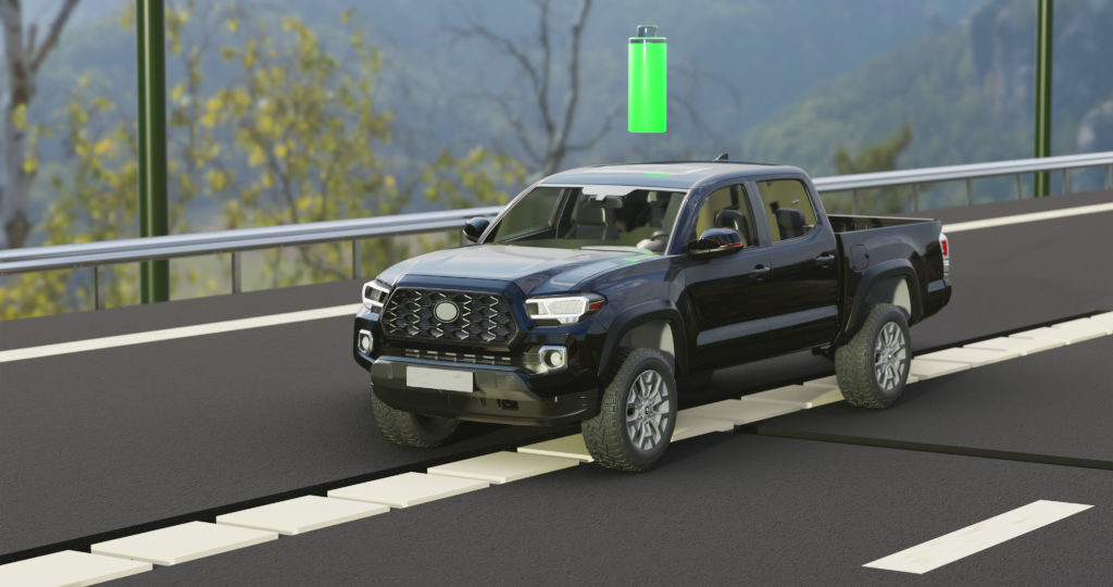 “Magnetisable concrete” trialled for non-stop charging of EVs ...