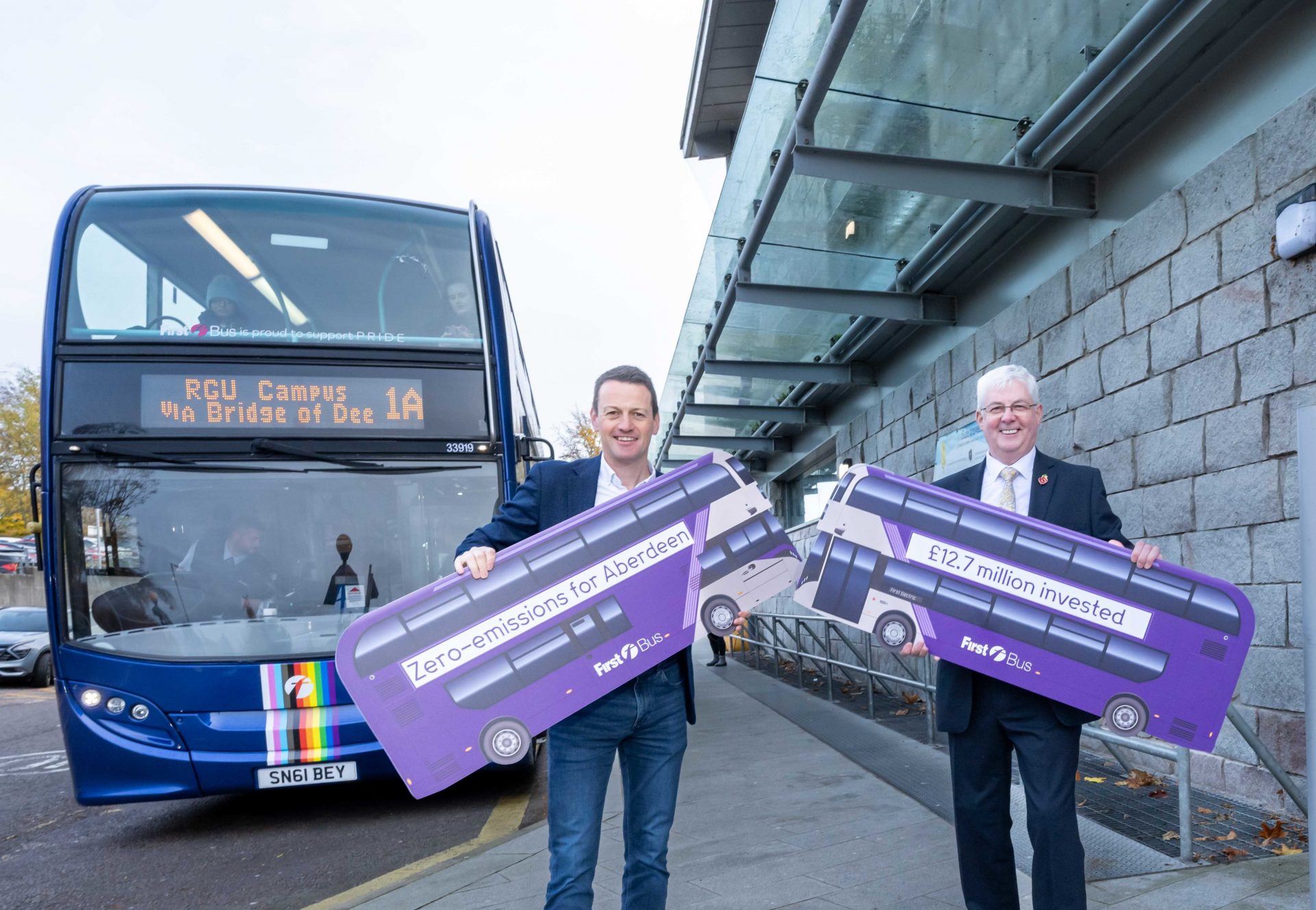 First Bus invests £12.7 million in Aberdeen electric bus fleet ...