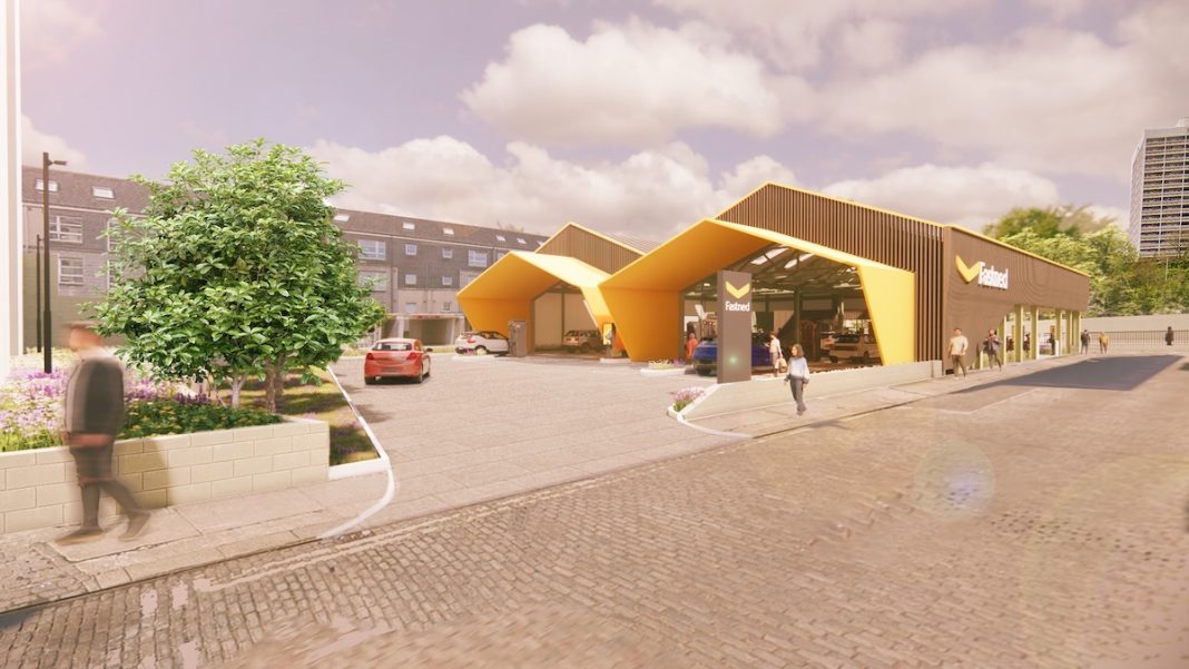 Fastned to build indoor drive-thru EV charging hub in Aberdeen ...