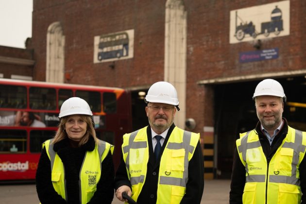 Work starts on First Bus depot electrification in Great Yarmouth ...